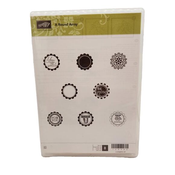 Stampin' Up! | Office | Stampin Up A Round Array Cling Stamp Set ...
